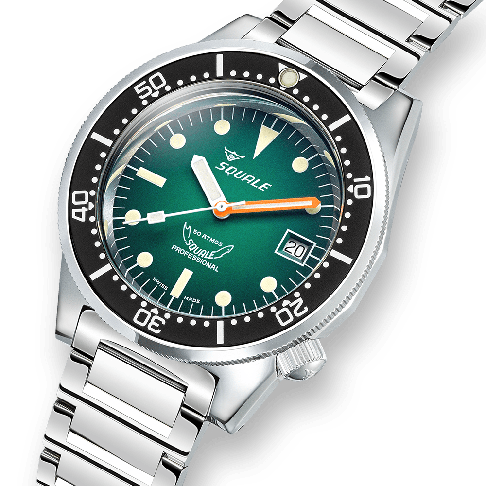 1521 Green Ray Bracelet || Squale Official Website